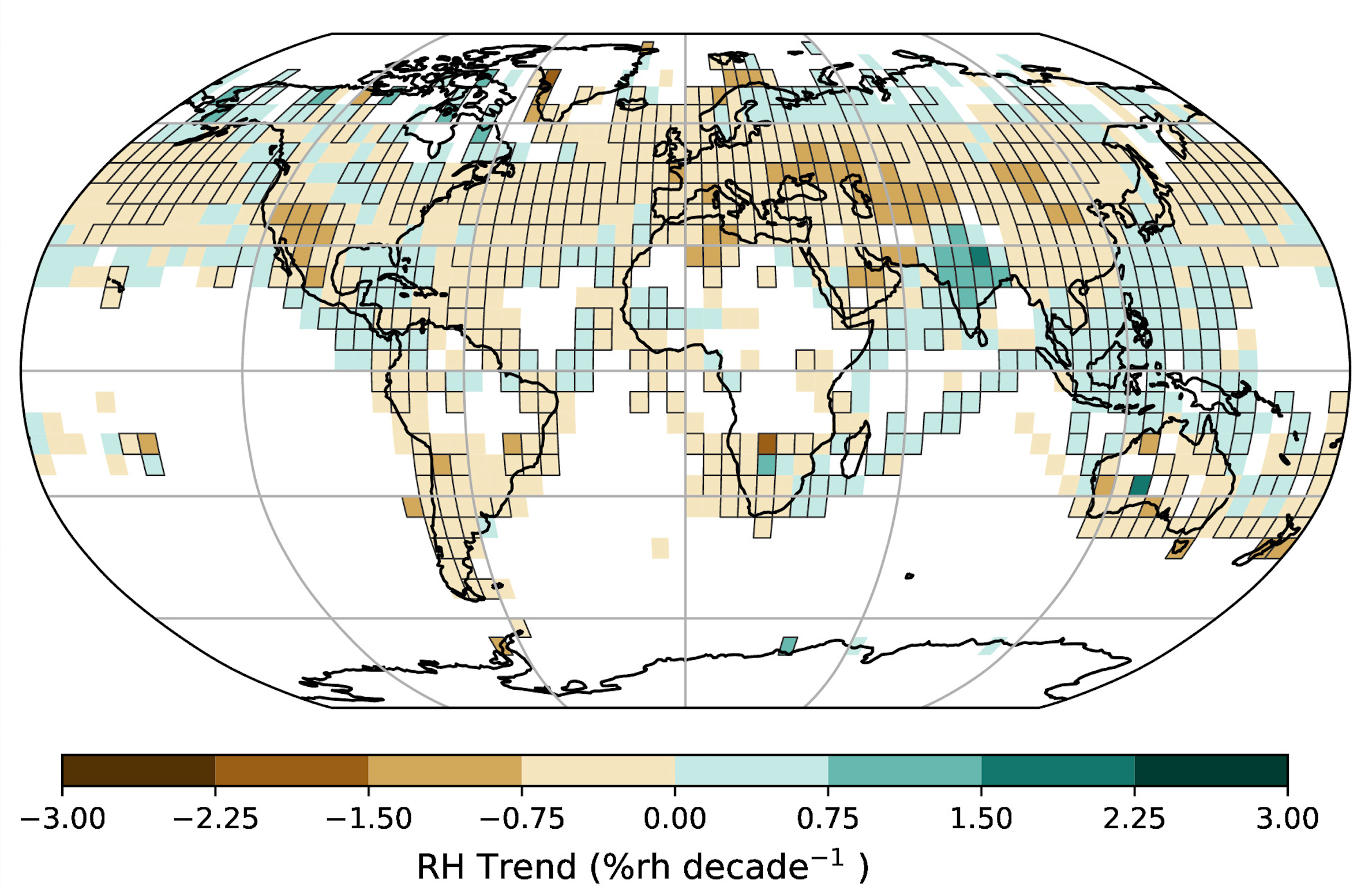 Global near-surface humidity data: HadISDH | Climate Data Guide